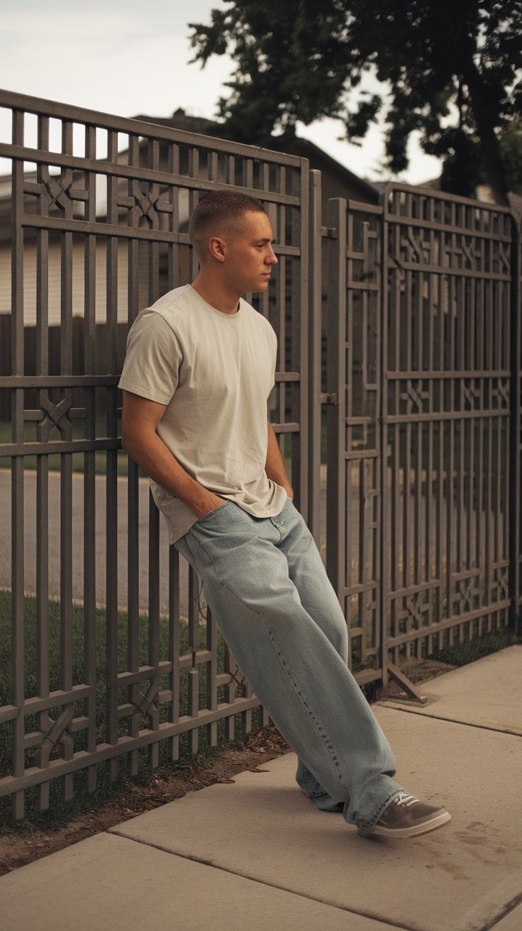30 Stylish Baggy Jeans Outfit Ideas for Men – The Pinmall